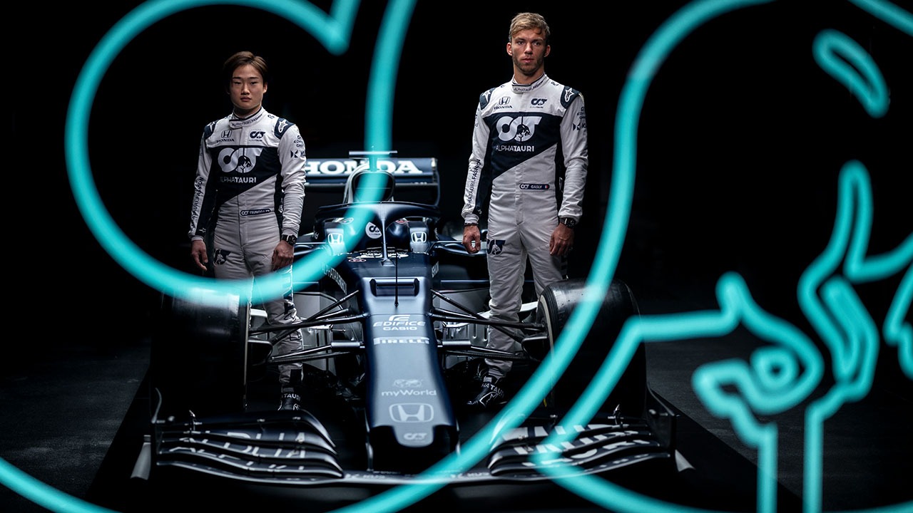 Scuderia AlphaTauri zaprezentował swój nowy bolid na sezon 2021